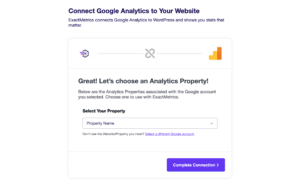 How to Connect to Google Analytics - ExactMetrics