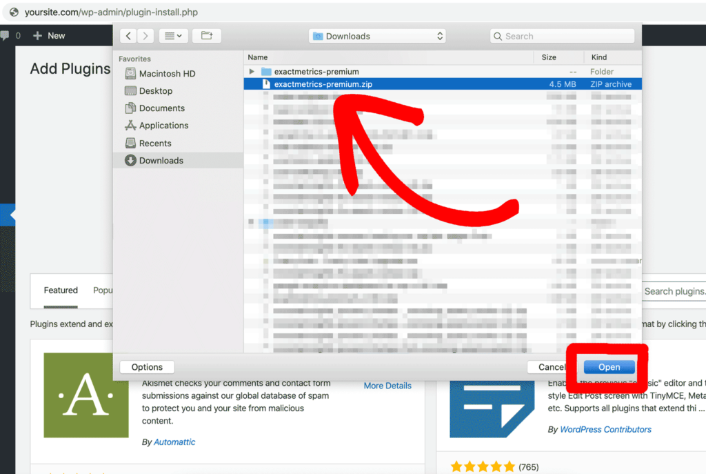 How to Install the ExactMetrics Plugin - ExactMetrics