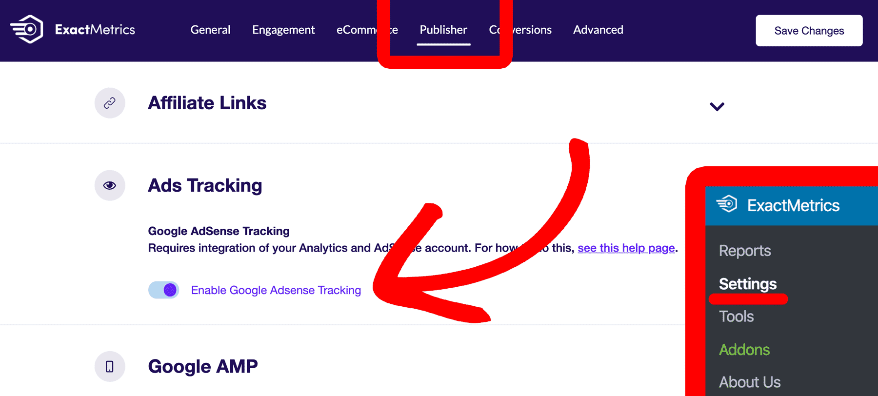 How to Get Started With the Ads Addon - ExactMetrics