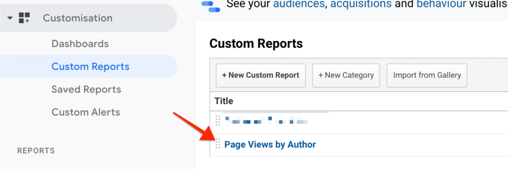 Finding Custom Dimension Reports in Google Analytics - ExactMetrics