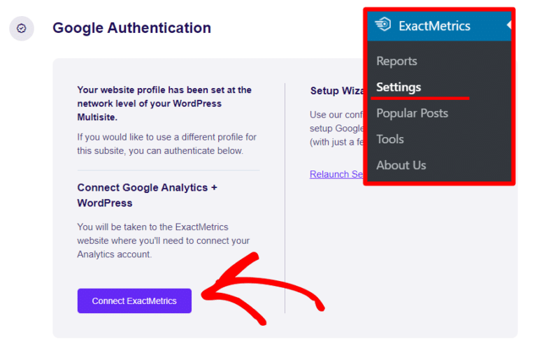 How to Setup ExactMetrics on WordPress Multi Network - ExactMetrics