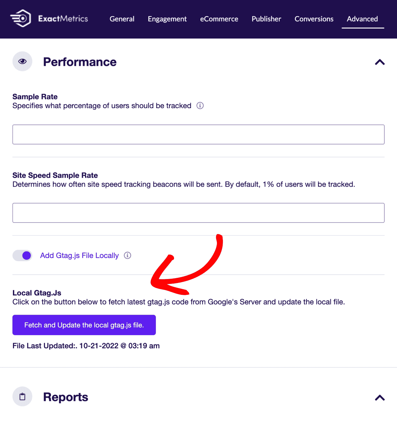 How to Get Started With the Performance Addon - ExactMetrics