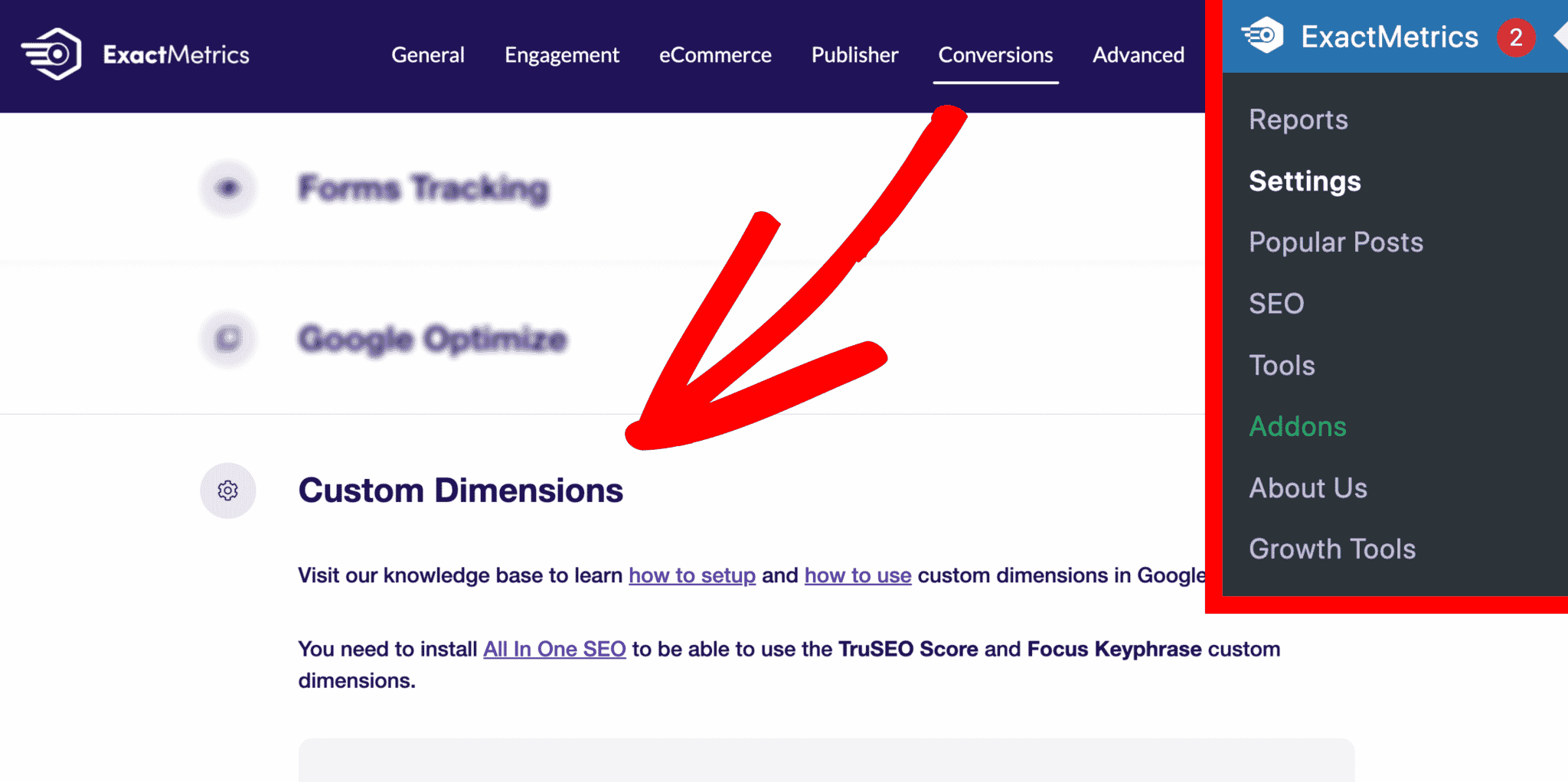 How to Set Up Custom Dimensions - ExactMetrics