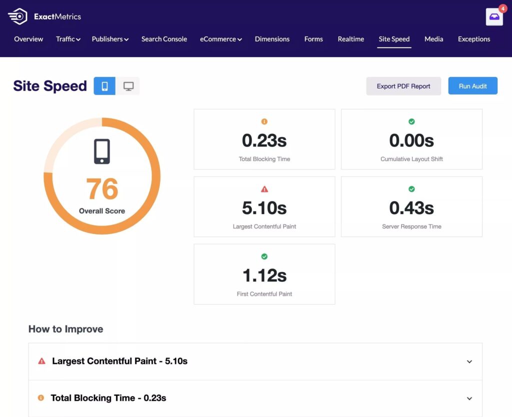 How to Find Your Google Analytics Reports in ExactMetrics - ExactMetrics