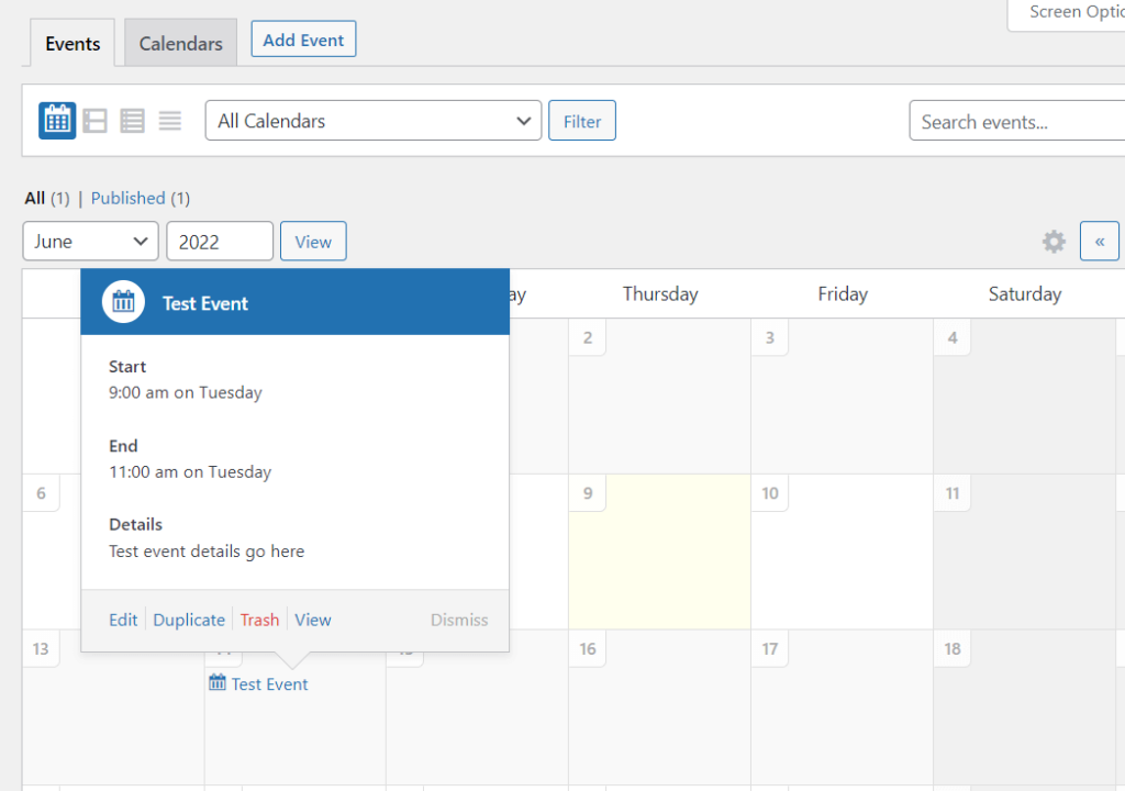 How to Create an Event Calendar in WordPress (Easily)