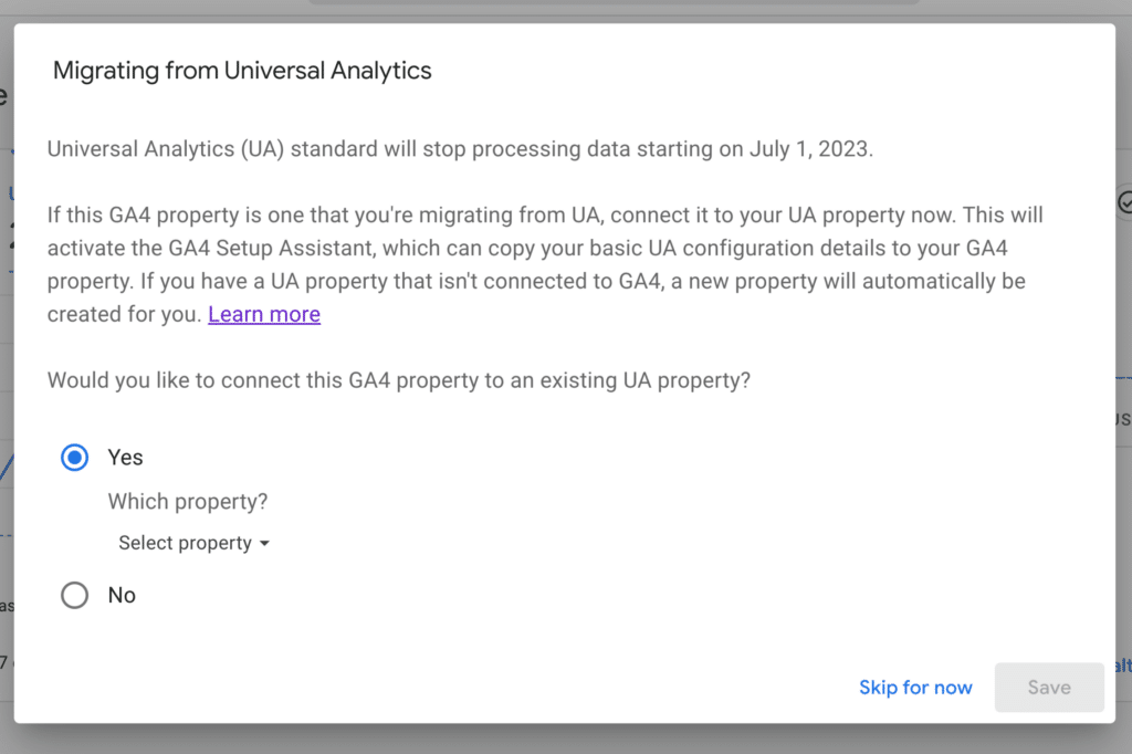 How to disconnect your GA4 and UA property within the GA4 Setup Assistant - ExactMetrics