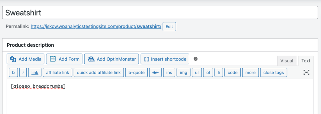 How to Use WooCommerce Breadcrumbs (WordPress)